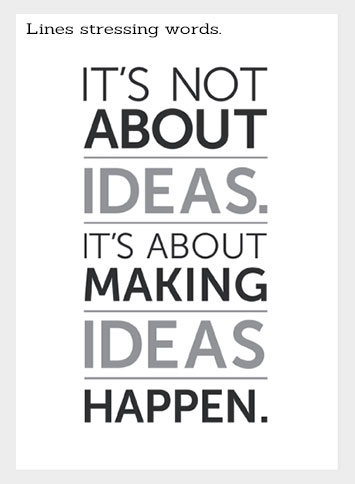 Line As A Visual Element In Graphic Design